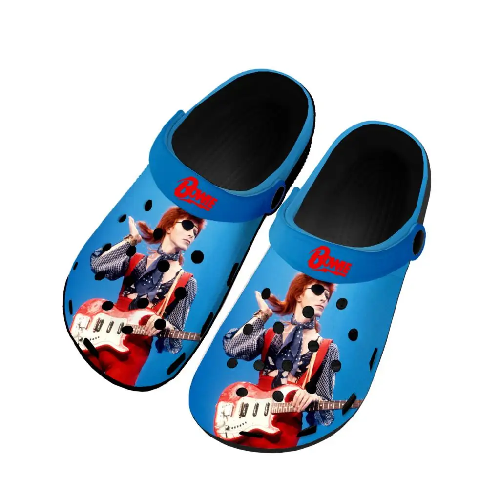 David-Rock-Star-Singer-Home-Clogs-Custom-Water-Shoes-England-Bowie-Mens ...