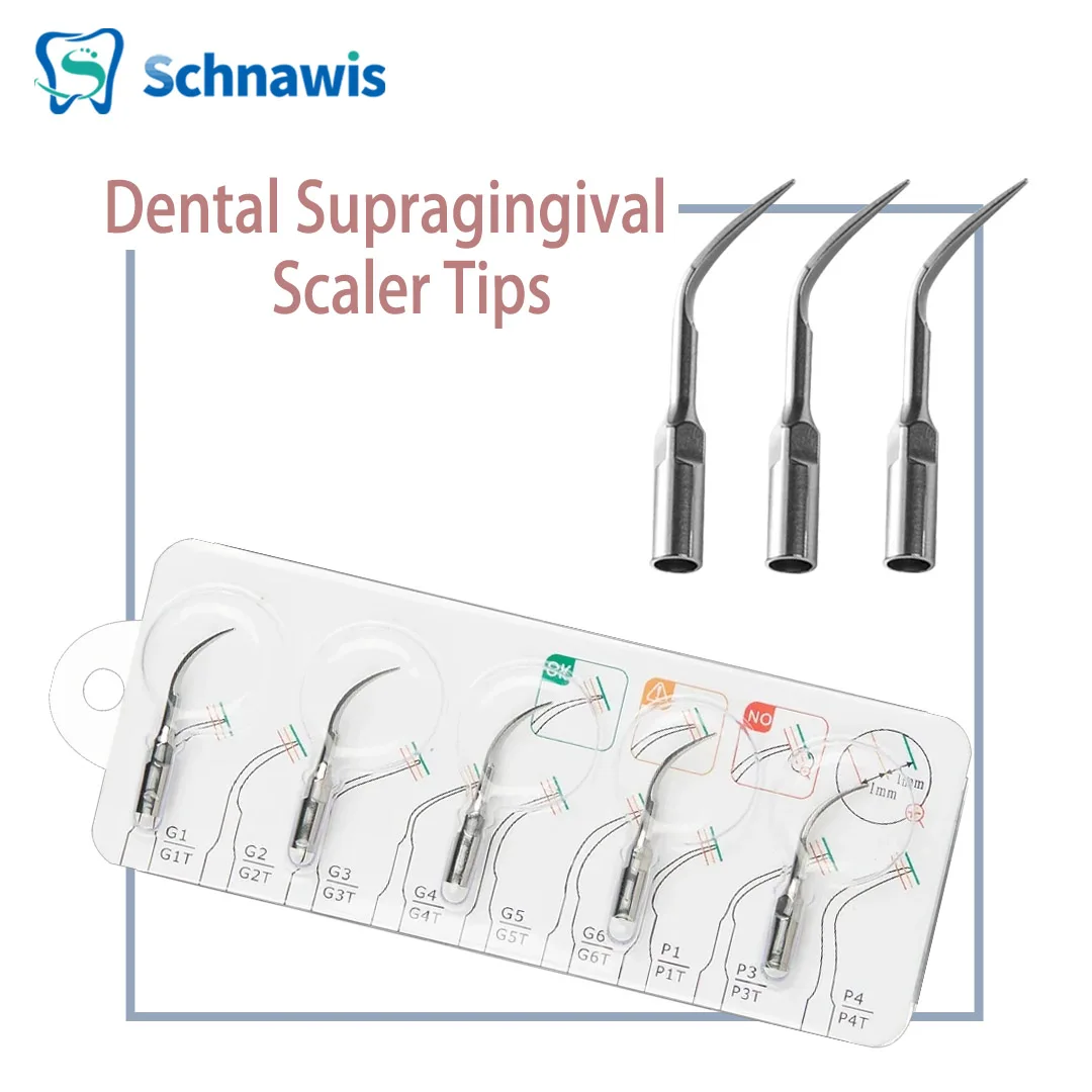 5Pcs-bag-G1G2G3G4G5P1-Dental-Supragingival-Scaler-Tips-For-Ultrasonic ...