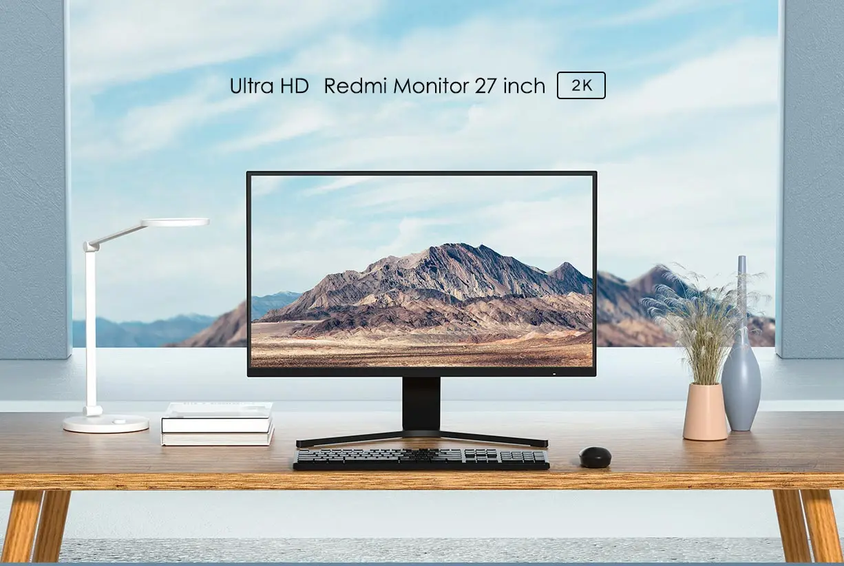 Xiaomi Redmi Monitor 27 Inch 2K 60Hz 6ms IPS Display Screen Ultra Thin ...