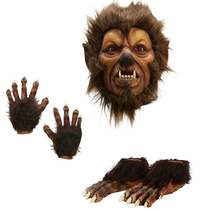 Halloween-costume-cosplay-wolf-claws-wolf-headgear-wild-accessories-for ...