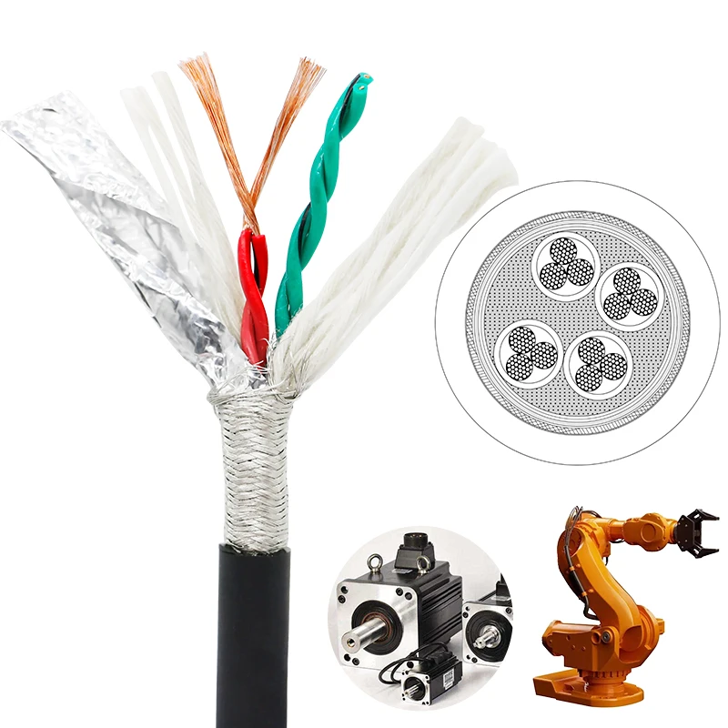 Ultra-High-Flexible-Cable-24-22-20-18-AWG-Twisted-Pair-Shielded-Drag ...