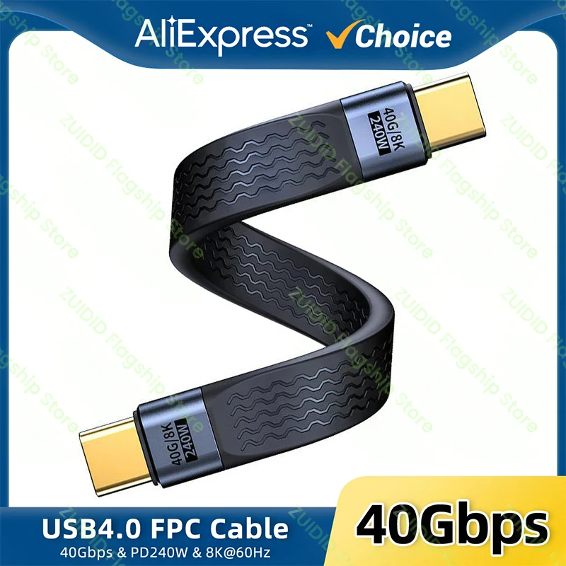 Cable-USB-240-Gen3-FPC-de-carga-r-pida-Cable-Tipo-C-a-Tipo-C ...