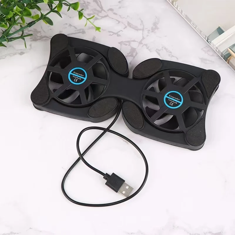 USB-Mini-Laptop-Fan-Stand-Notebook-Foldable-Folding-Fan-Cooler-Notebook ...