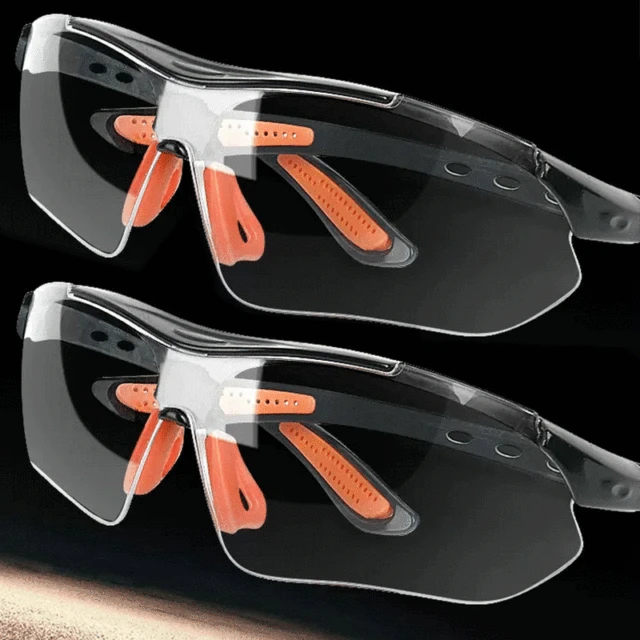 Clear Eye Sand Prevention Windproof Safety Riding Goggles Vented ...