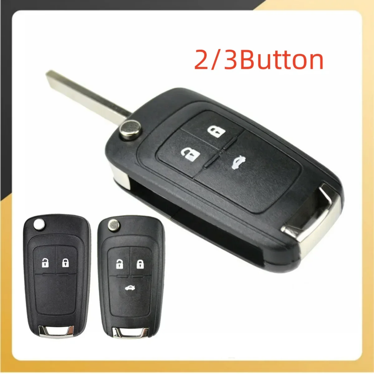 2-3Button-Car-Remote-Key-Shell-Case-Cover-For-Chevrolet-Spark-Orlando ...