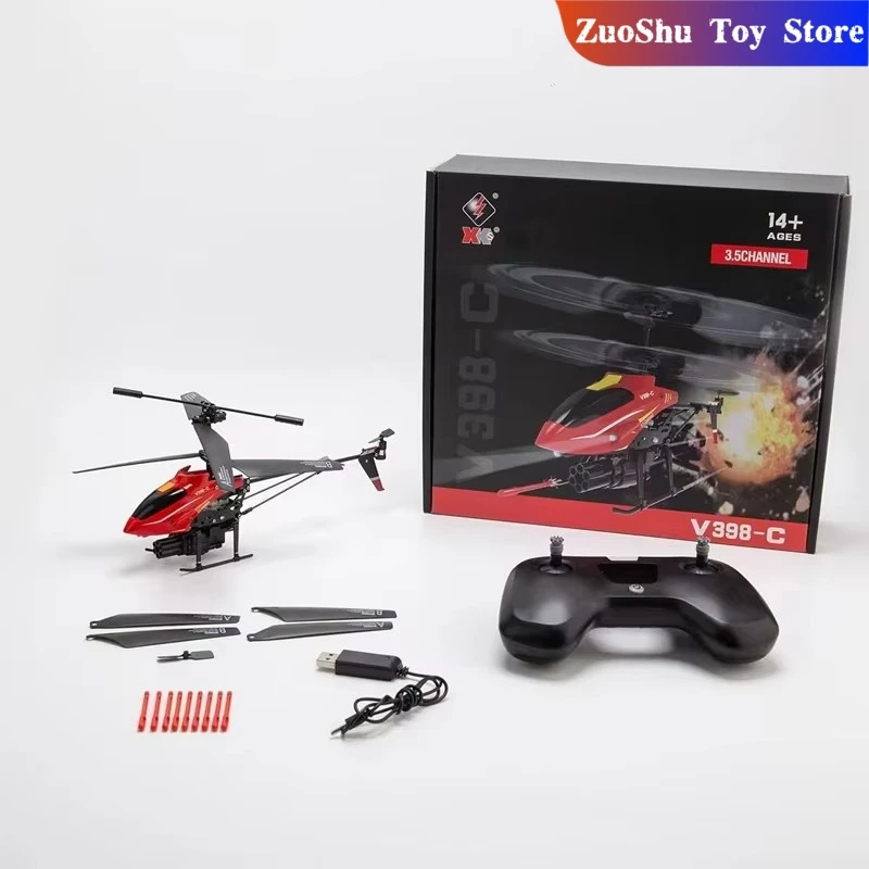 Wltoys V398-C RC Helicopter 2.4G 6 axis gyroscope Launchable water ...