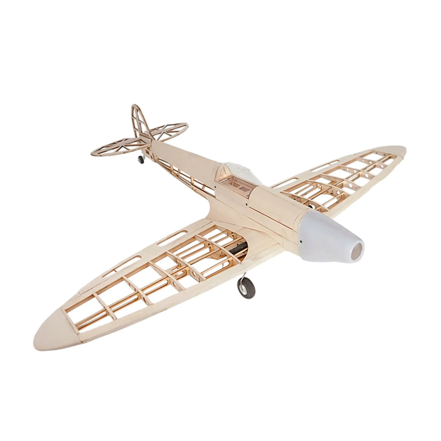 RC AirPlanes Laser Cut Balsa Wood Airplane Kit Spitfire Frame Wingspan ...