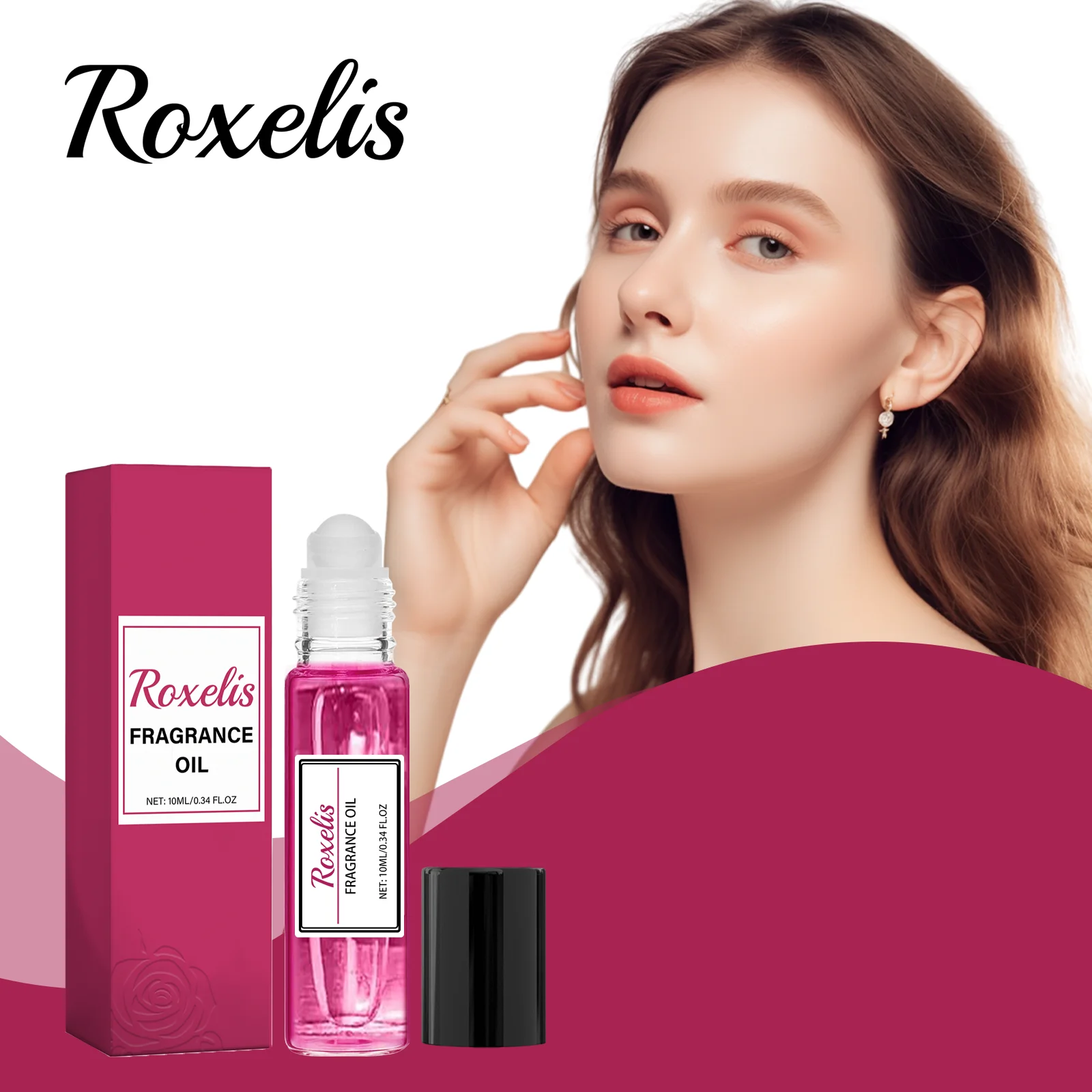 Roxelis-Ball-Bearing-Perfume-Rose-scented-wrist-and-neck-smeared-with ...