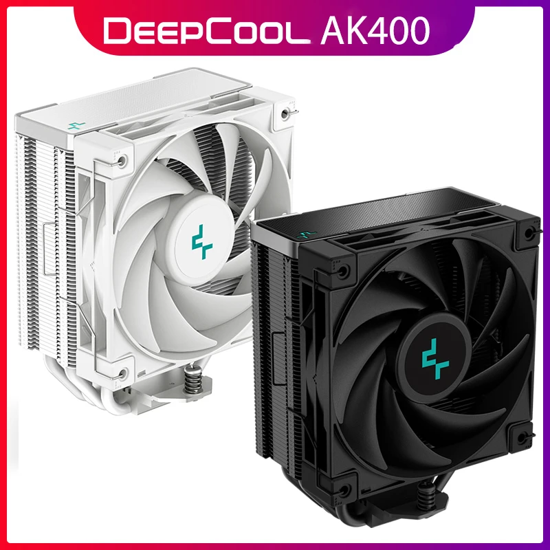 Deepcool-AK400-CPU-Cooler-4-Heat-Pipes-Cooling-Fan-Radiator-CPU ...