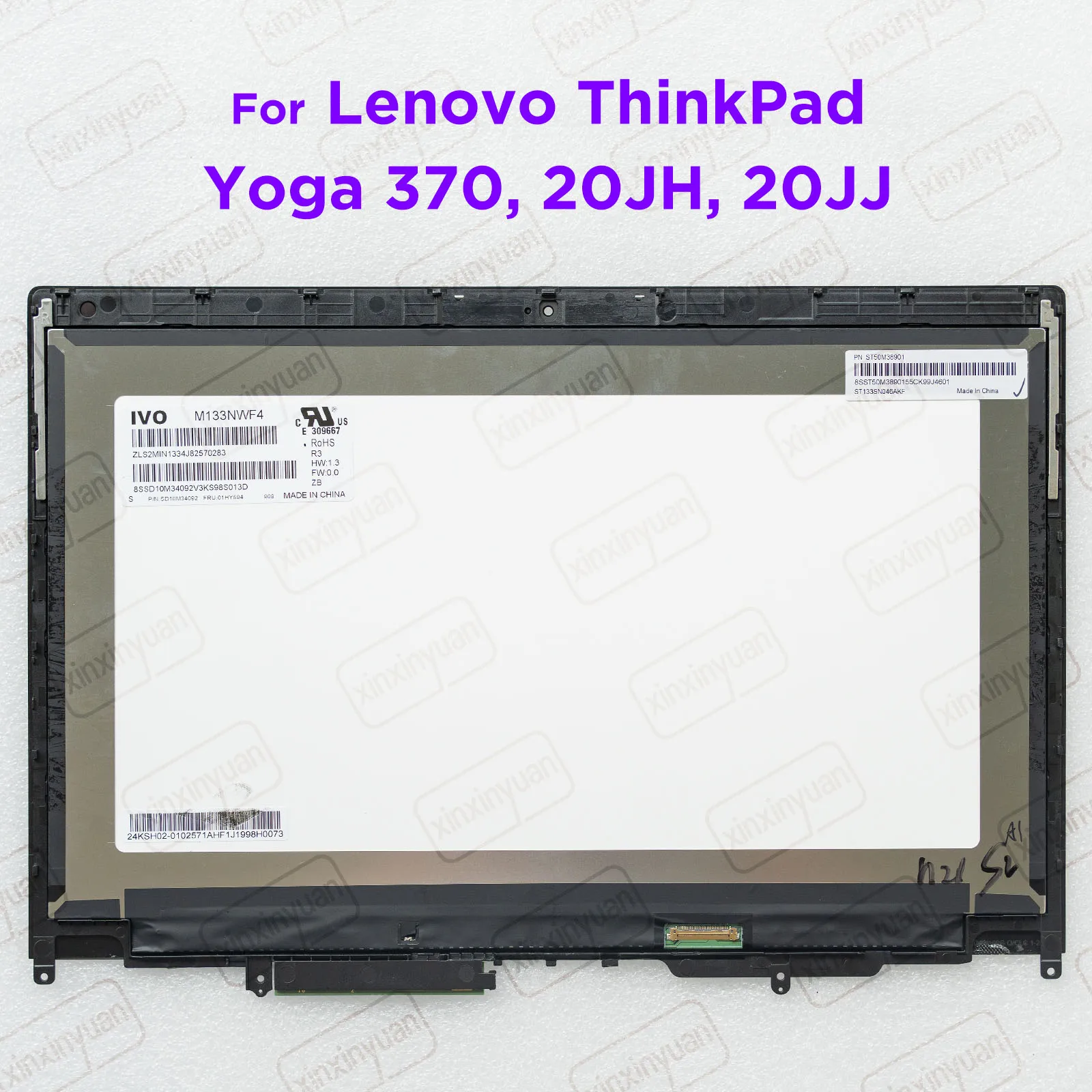 13.3 Inch LCD Touch Screen Digitizer Assembly for Lenovo ThinkPad Yoga ...