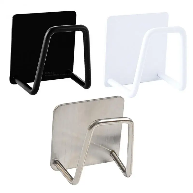 Sponges-Holder-Kitchen-Sink-Drain-Drying-Stainless-Steel-Rack-Self ...