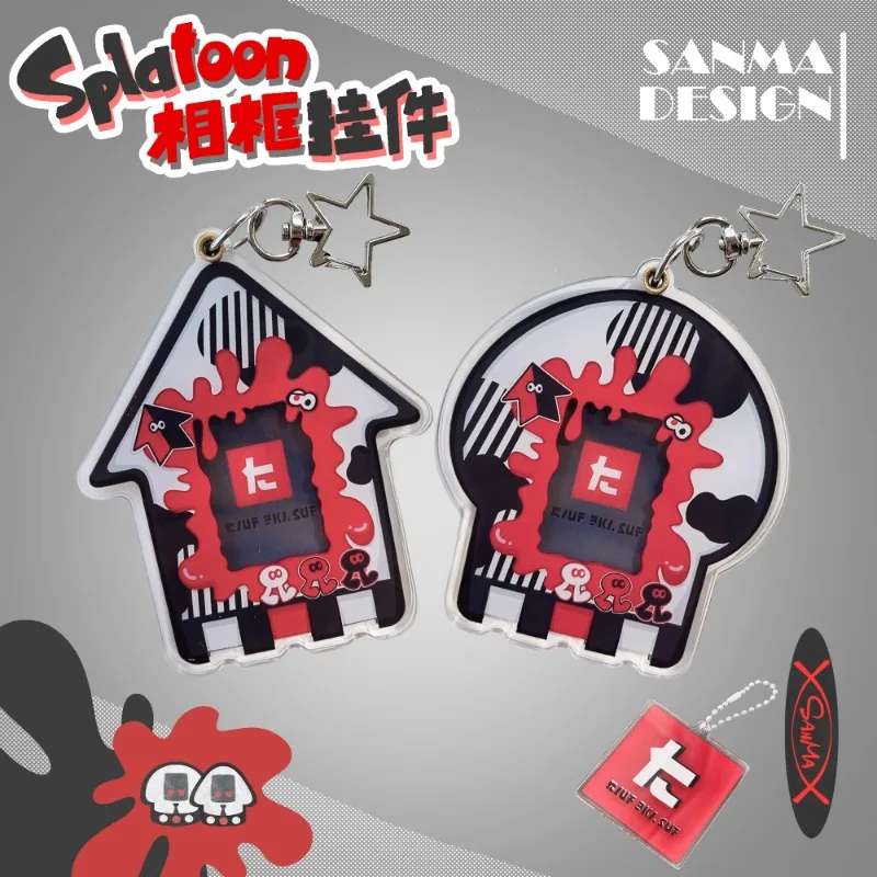 In-Stock-Jetfighter-Splatoon-Ta-Card-Photo-Frame-Pendant-Figure ...