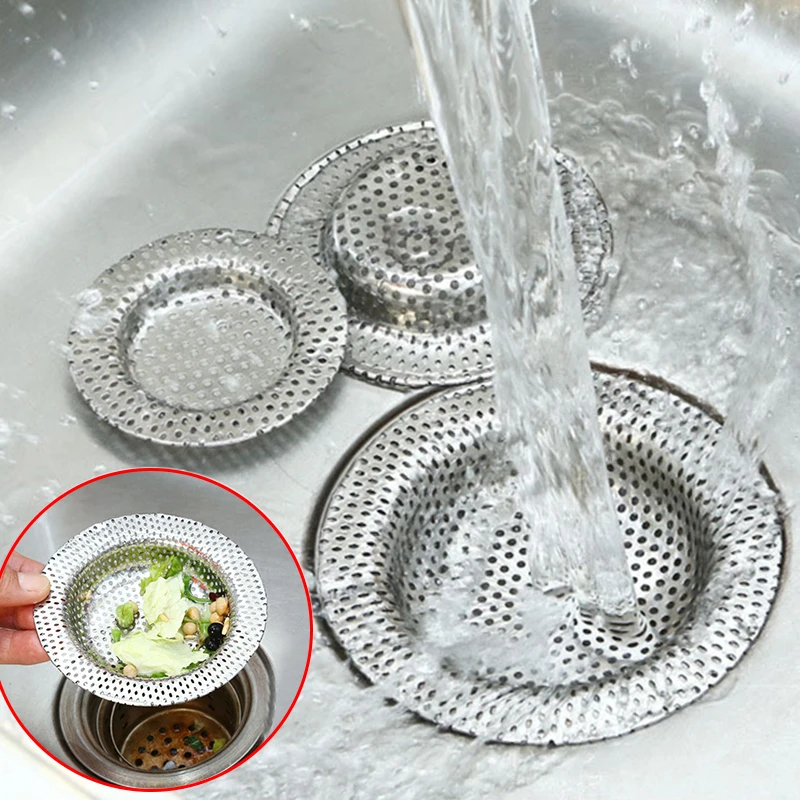 Creative-1pc-Stainless-Steel-Water-Sink-Filter-Sink-Mesh-Strainer ...