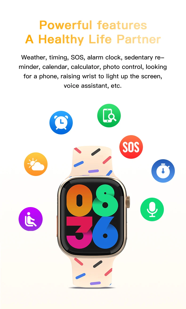 Aqilli soat Smart Watch I9 Pro Max S, Series 9, smart soat katta ...