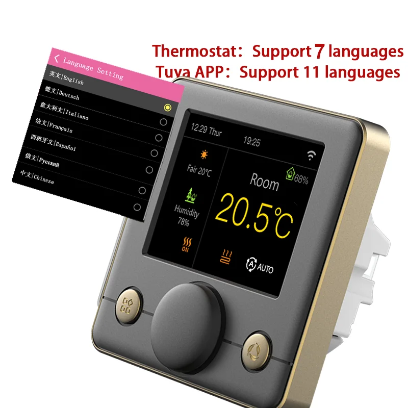 Smart Tuya Room Wifi Thermostat Underfloor Heating, 44% OFF