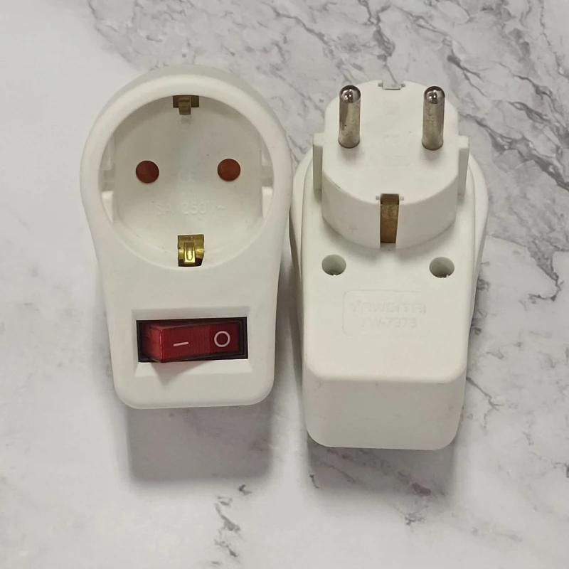 European-Type-Conversion-Plug-With-Switch-Neon-Indicator-16A-Travel ...