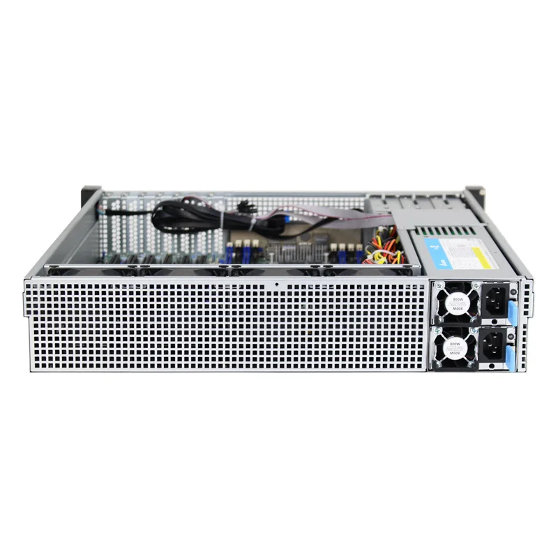Ultra Short 2U 430MM Depth Rack Server Case with 6x2.5inch SSD Bays ...