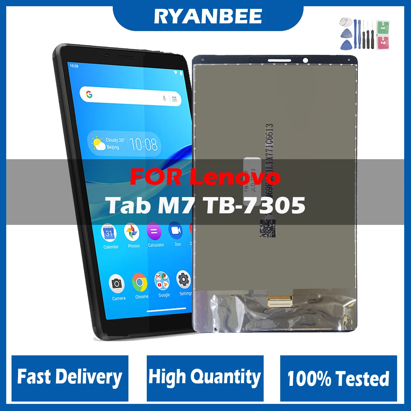 Original LCD For Lenovo Tab M7 TB-7305 TB-7305F TB-7305i TB-7305X LCD Display Touch Screen 3G 4G ...