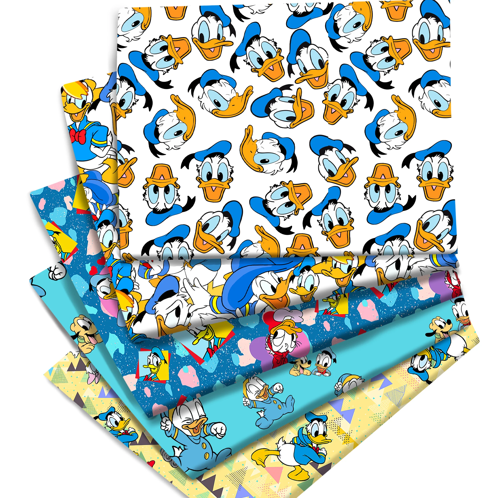 50-45-50-145cm-Disney-Cartoon-Donald-Daisy-Duck-Polyester-Pure-Cotton ...