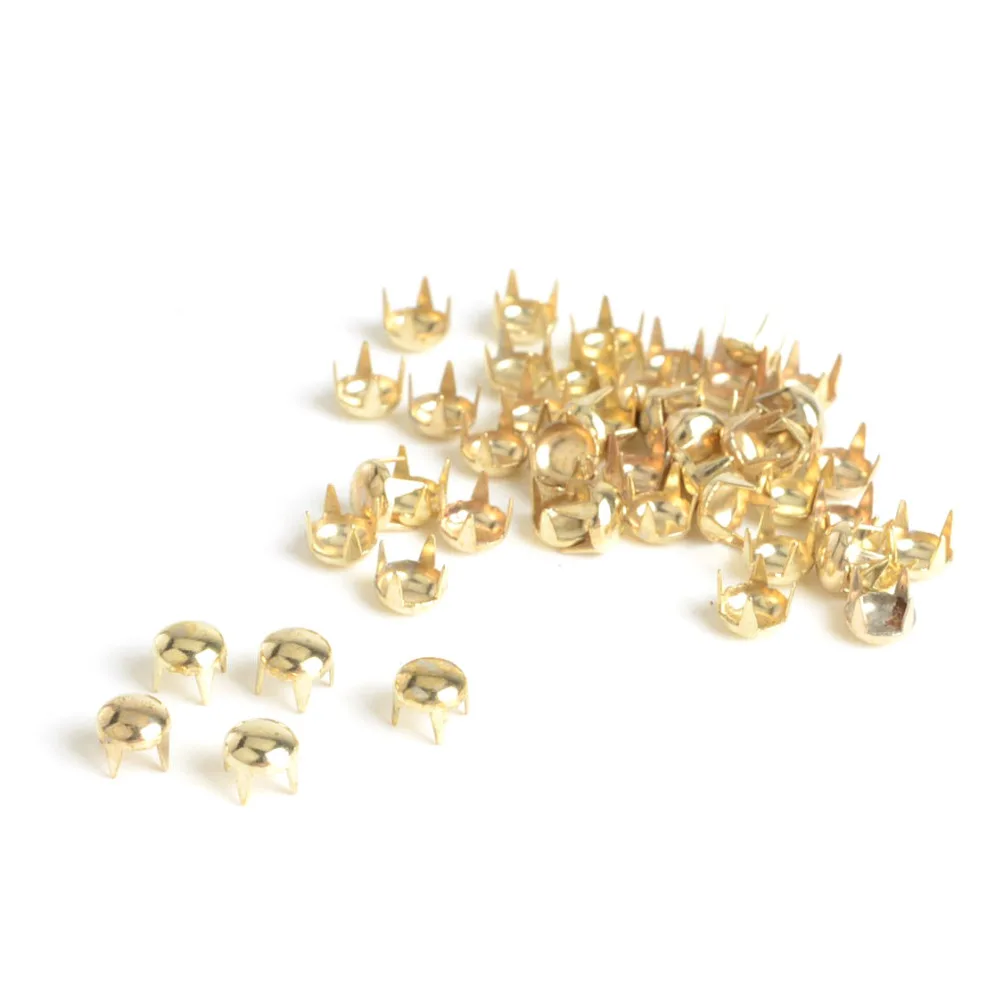 Round Metal Rivet for Cloth Sewing, Spike and Studs, Dome Punk Rock Bag ...