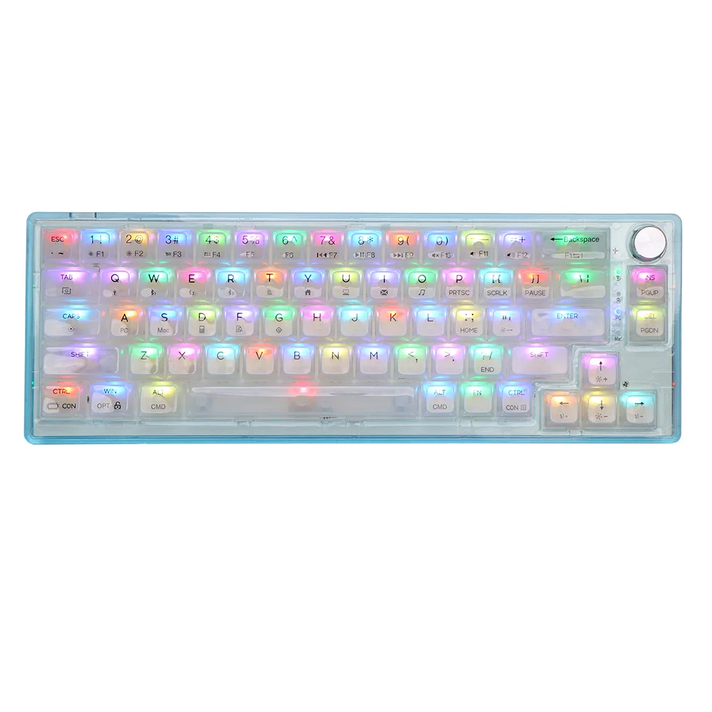 Mechlands-Teclado-Mec-nico-Sem-Fio-MC66-65-Hot-Swap-2-4Ghz-Bluetooth ...