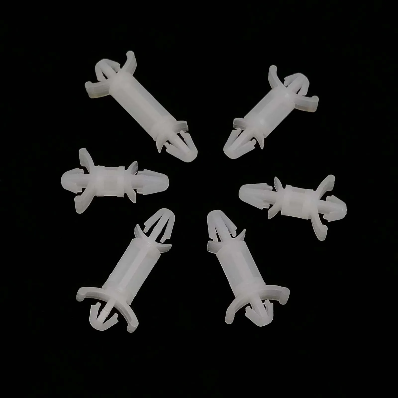 50pcs-White-Nylon-Plastic-Rivet-Push-In-Snap-Clip-Auto-Fixing-Standoff ...