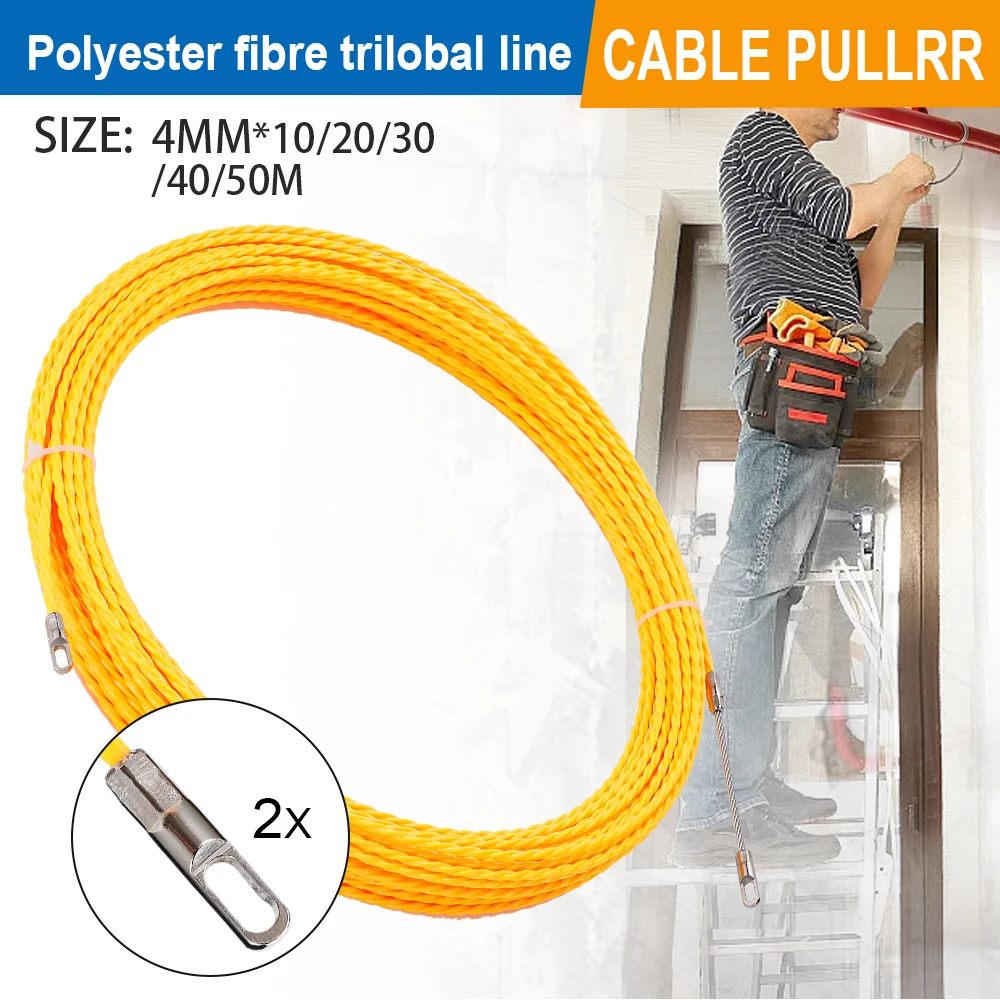 4mm-10-50M-Cable-Puller-Fish-Tape-Reel-Puller-Fiberglass-Metal-Wall ...