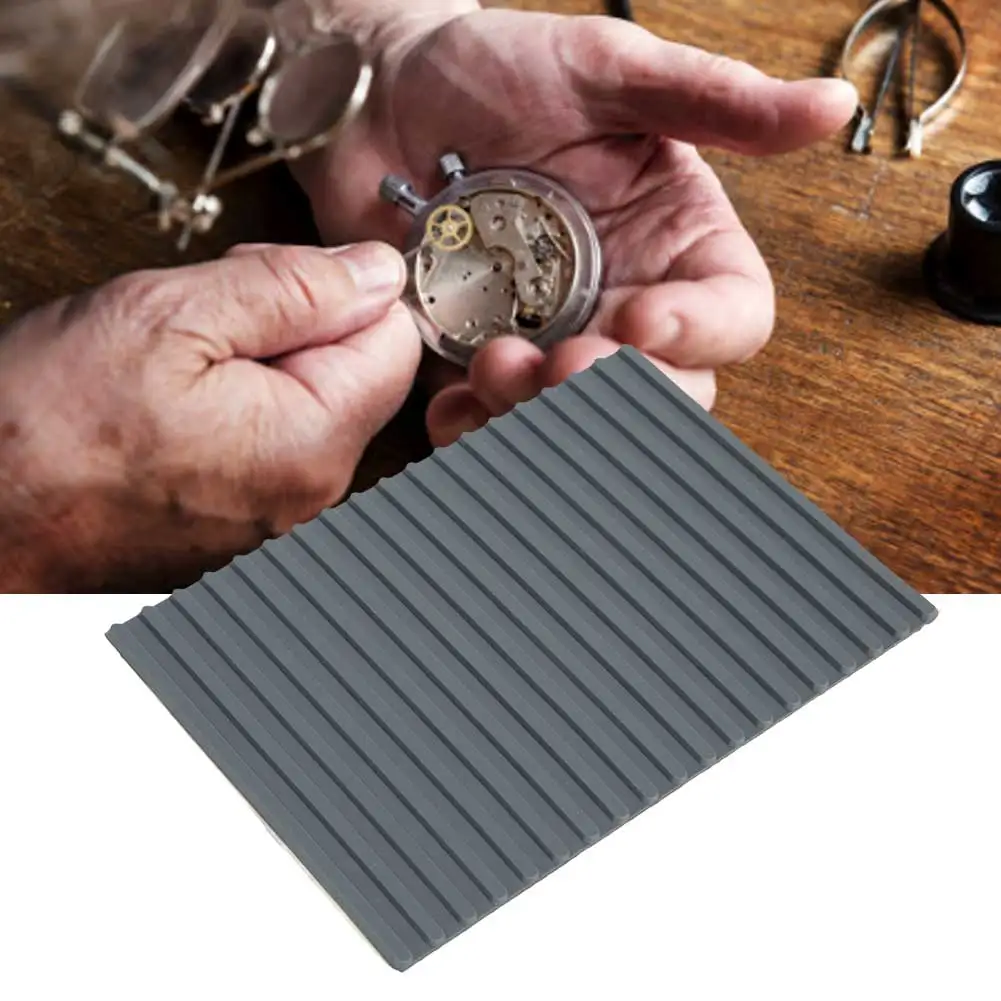 Watchmakers Rubber Anti-Slip Bench Mat for Watch Block Repairing ...