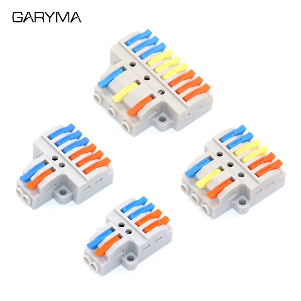 1-In-Multiple-Out-Wiring-Cable-Connectors-Fast-Wire-Connector-Push-in ...