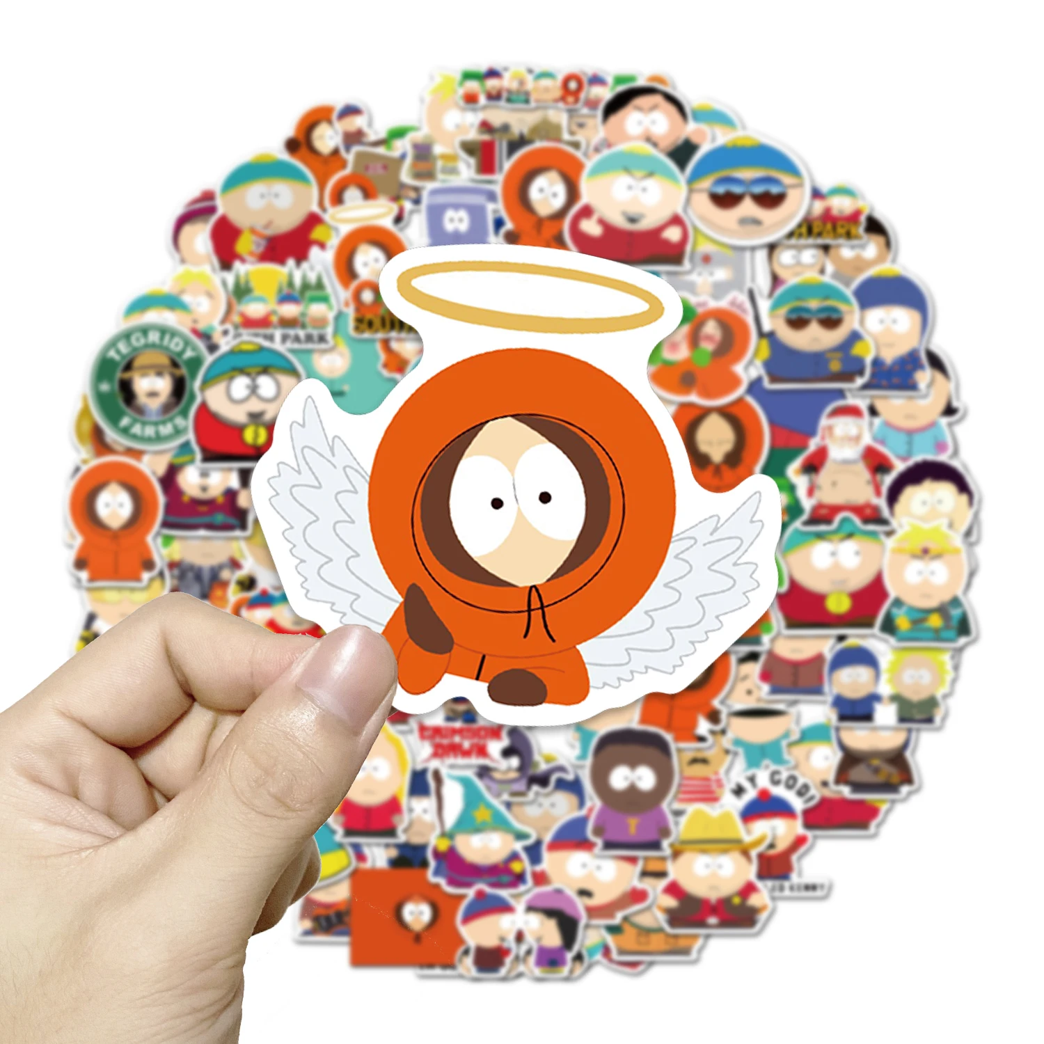 10-50-100pcs-Cartoon-SouthPark-Stickers-Girl-Prinecess-Kenny-Randy-Cute ...
