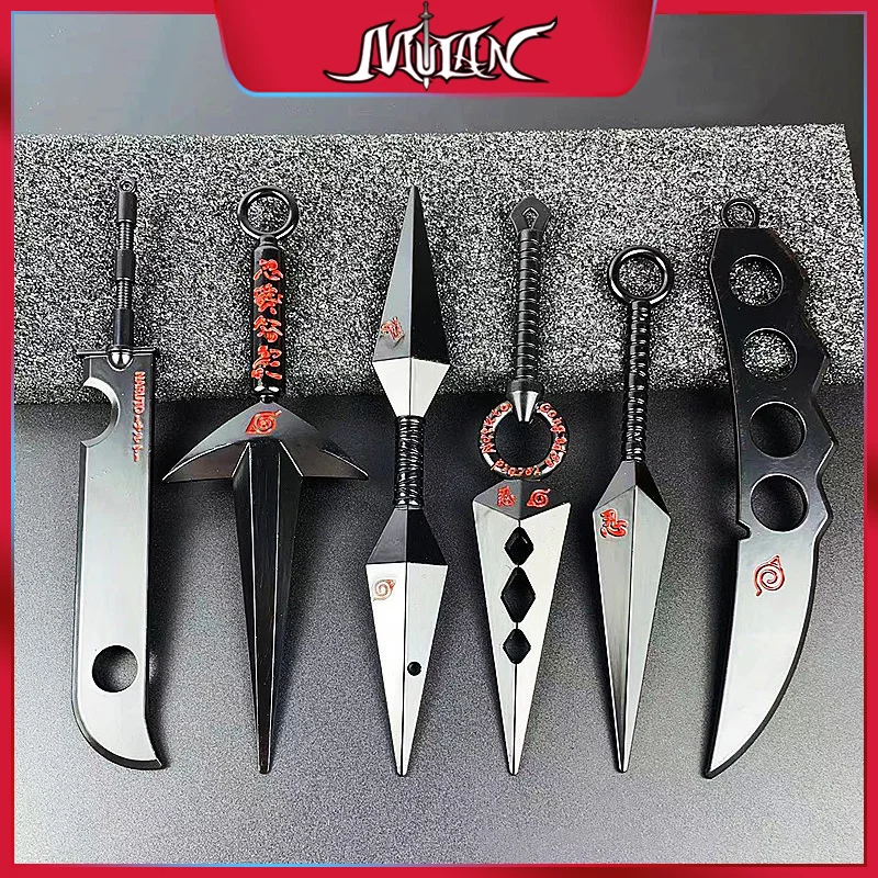 16cm Game Naruto Namikaze Minato Weapon Alloy Craft Model with Display ...