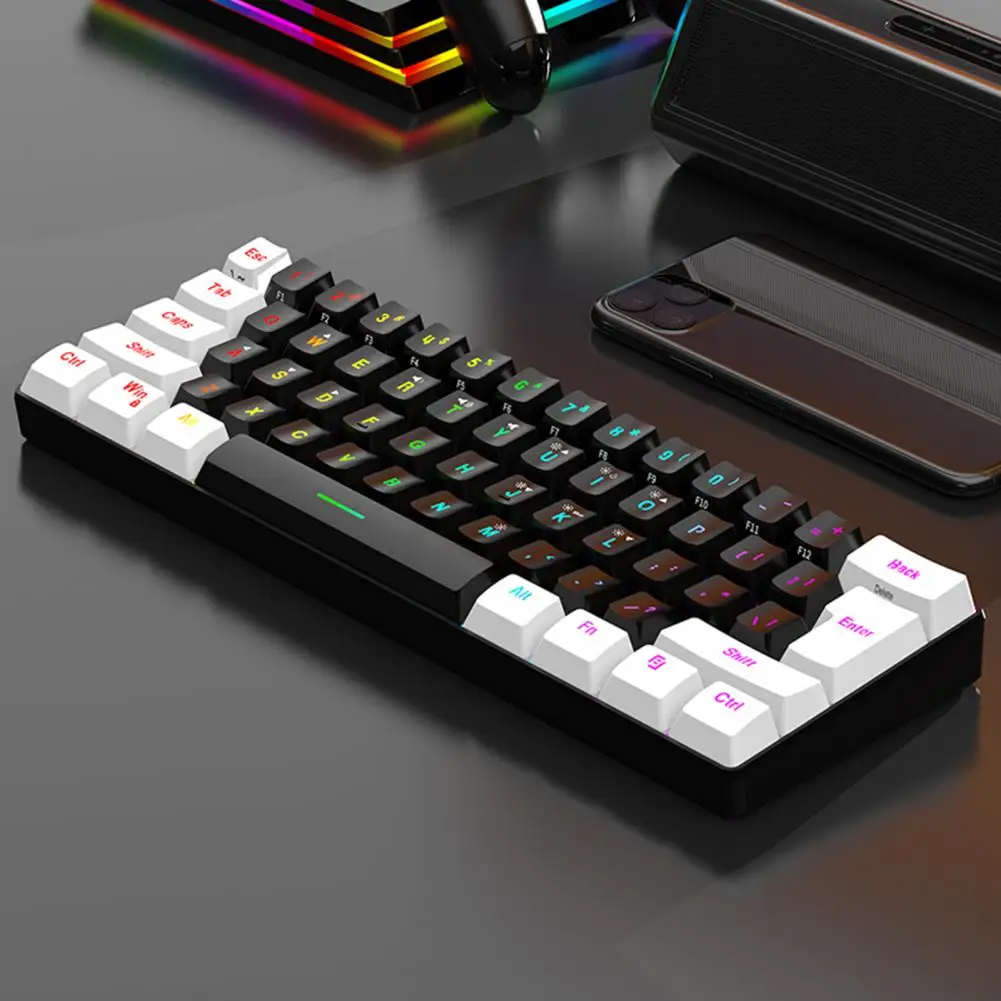 Rgb-Keyboard-Compact-61-key-Rgb-Mechanical-Gaming-Keyboard-with ...