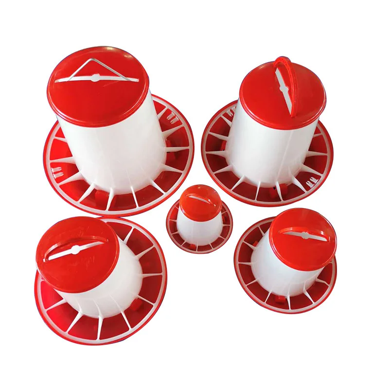 1-3-5Kg-Automatic-Chicken-Feeder-Bucket-Rooster-Hen-Feeding-Device-Farm ...