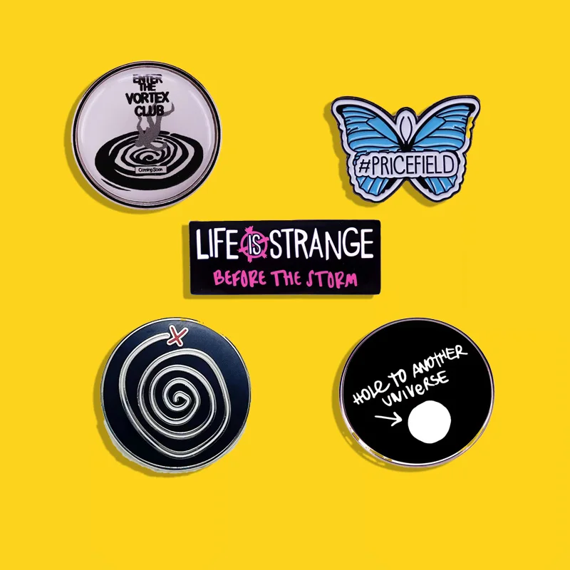 Life-is-Strange-Pin-Popular-Game-Badge-Blue-Butterfly-Brooch-Shirt ...