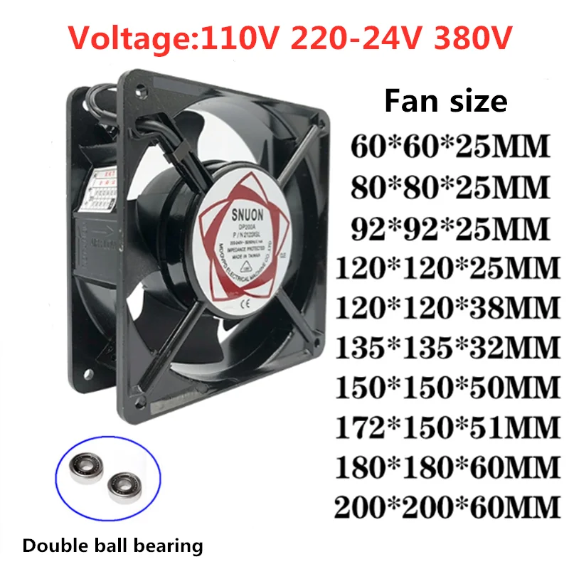 Cooling Fan 220v Industrial | Industrial Cooling Fan 230v | Axial Fan ...