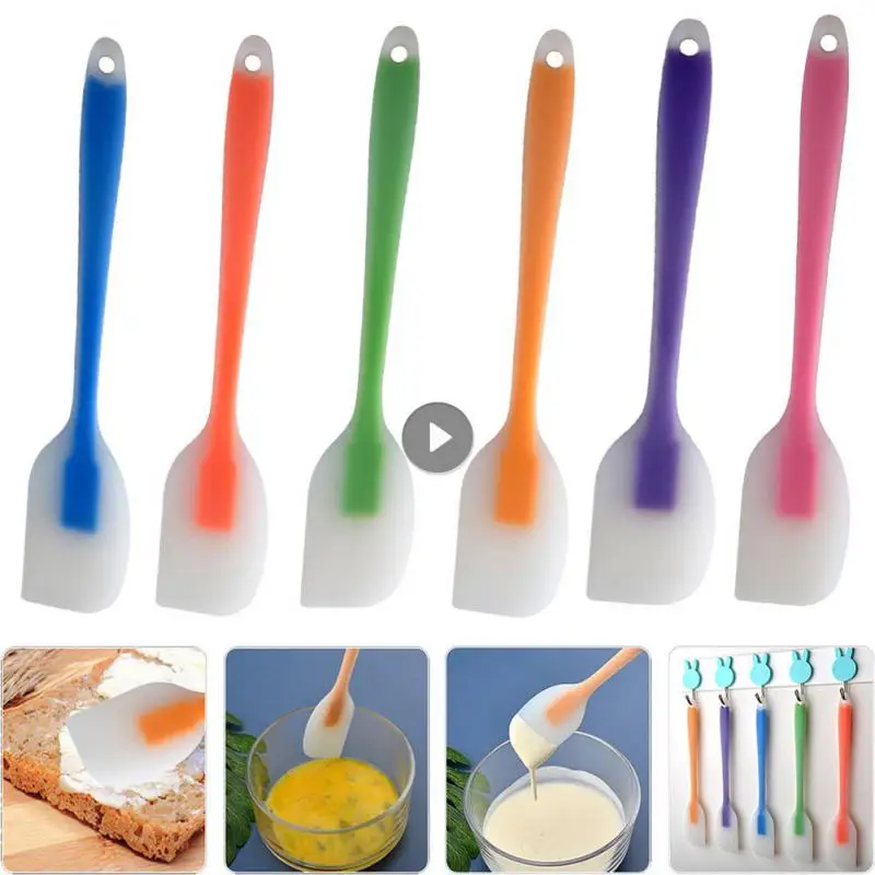 Silicone-Spatula-Translucent-For-Cooking-Dough-Scrape-Cream-Heat ...
