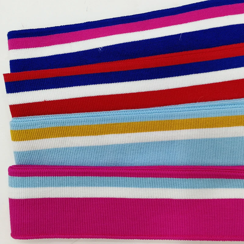 JIETAI-Colorful-Stripe-Rib-Fabric-Mercerized-Cotton-Fabric-DIY-Sewing-Cloth-Accessories-Collar ...