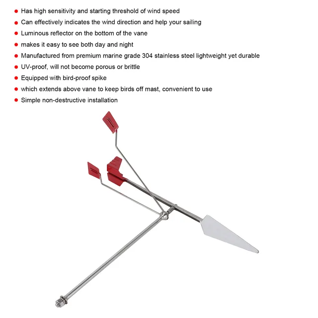 Wind Direction Indicator Sailboat