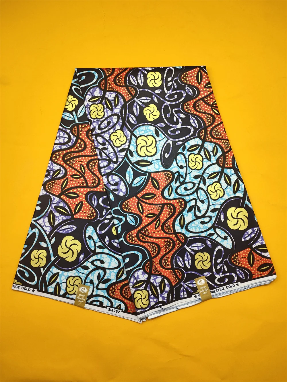 New Nigerian African Wax Fabrics Cotton Print Wrap Batik Ankara High ...