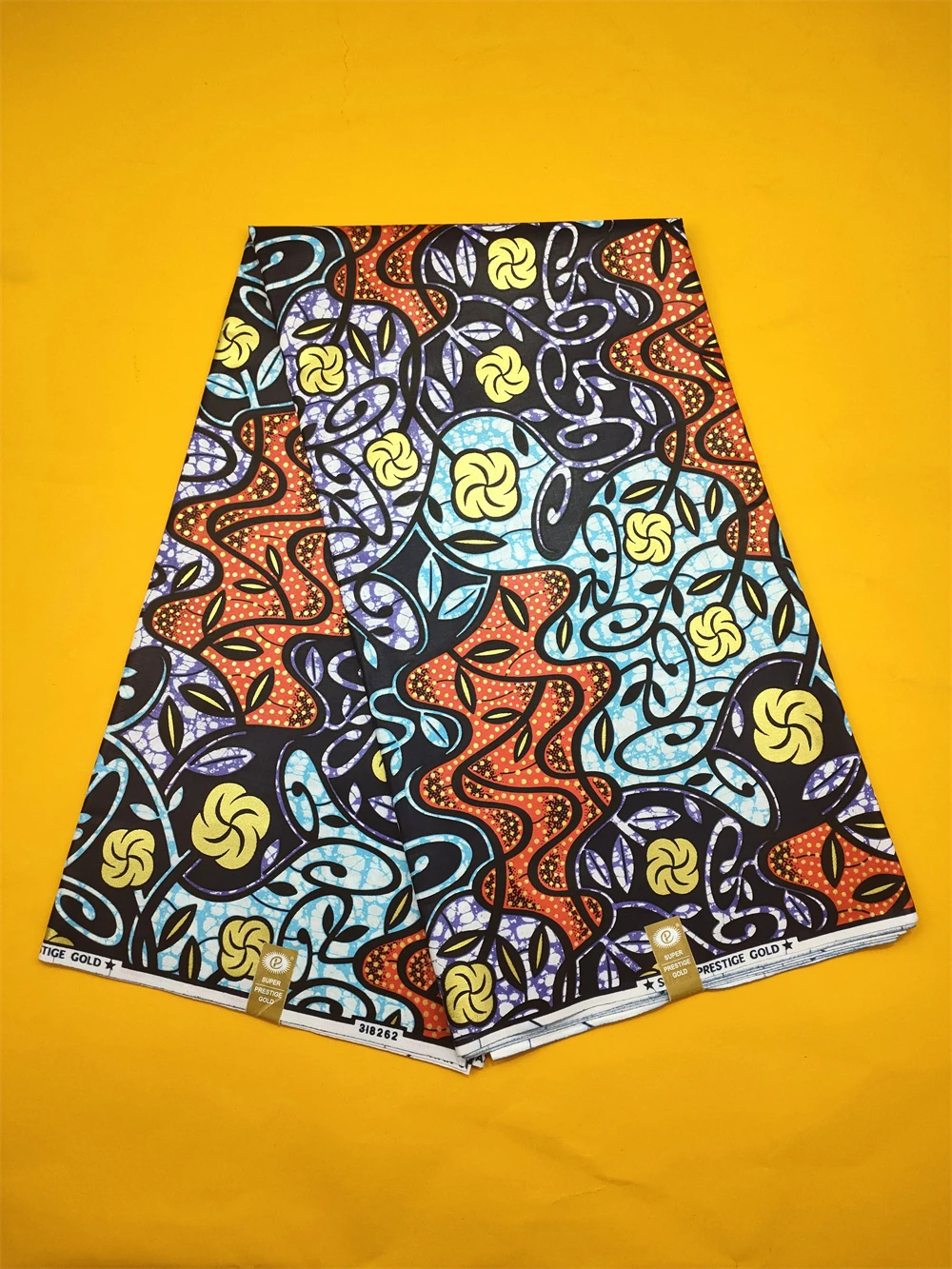 New Nigerian African Wax Fabrics Cotton Print Wrap Batik Ankara High ...