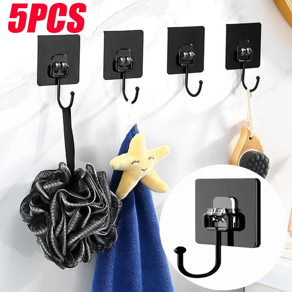 Self-Adhesive-Hooks-Multi-Purpose-Waterproof-Wall-Mounted-Hook-Home ...