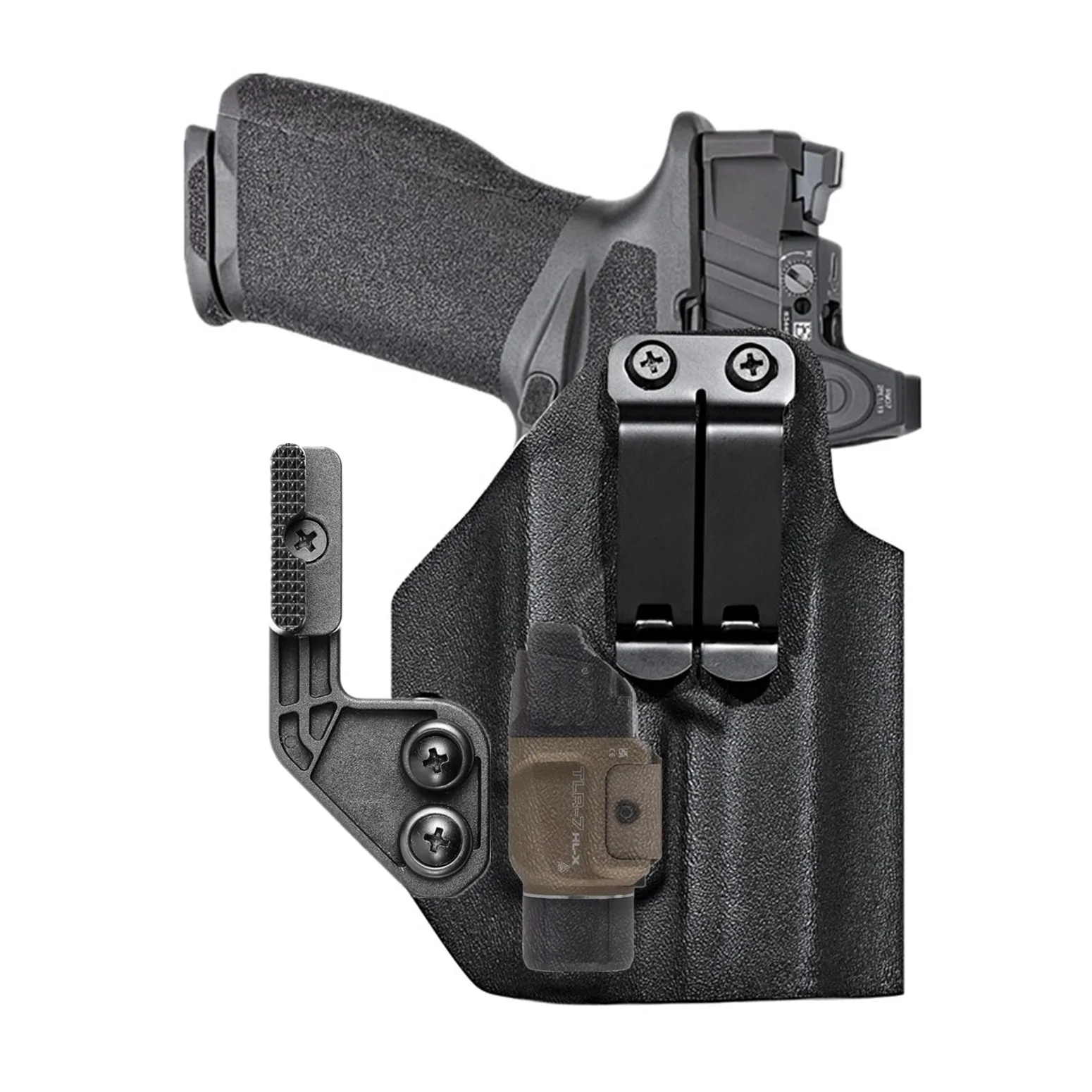 Kydex IWB TLR7 Light Holster for Springfield Armory Echelon 4.0C 4.5F ...