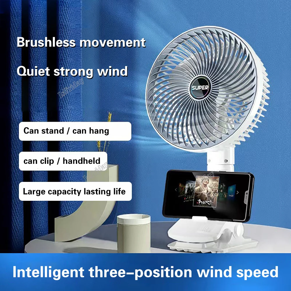 Portable-Fan-USB-Rechargeable-3-gears-Wireless-Electric-Fan-Hand-Fan ...