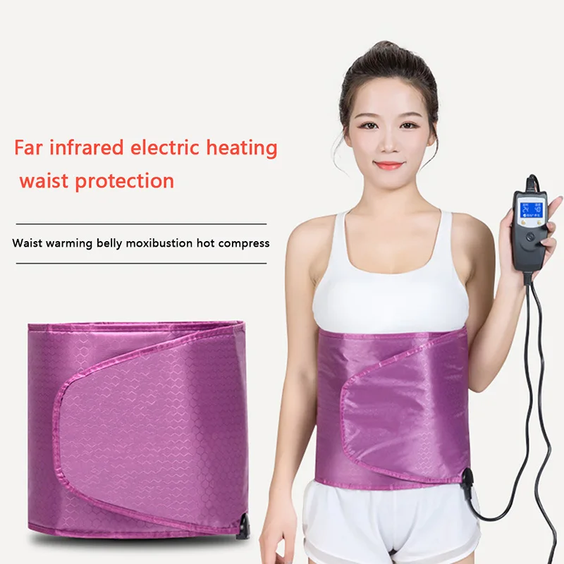 NEW Far infrared Waist Trimmer Exercise Belly Belt Slimming Burn Fat ...