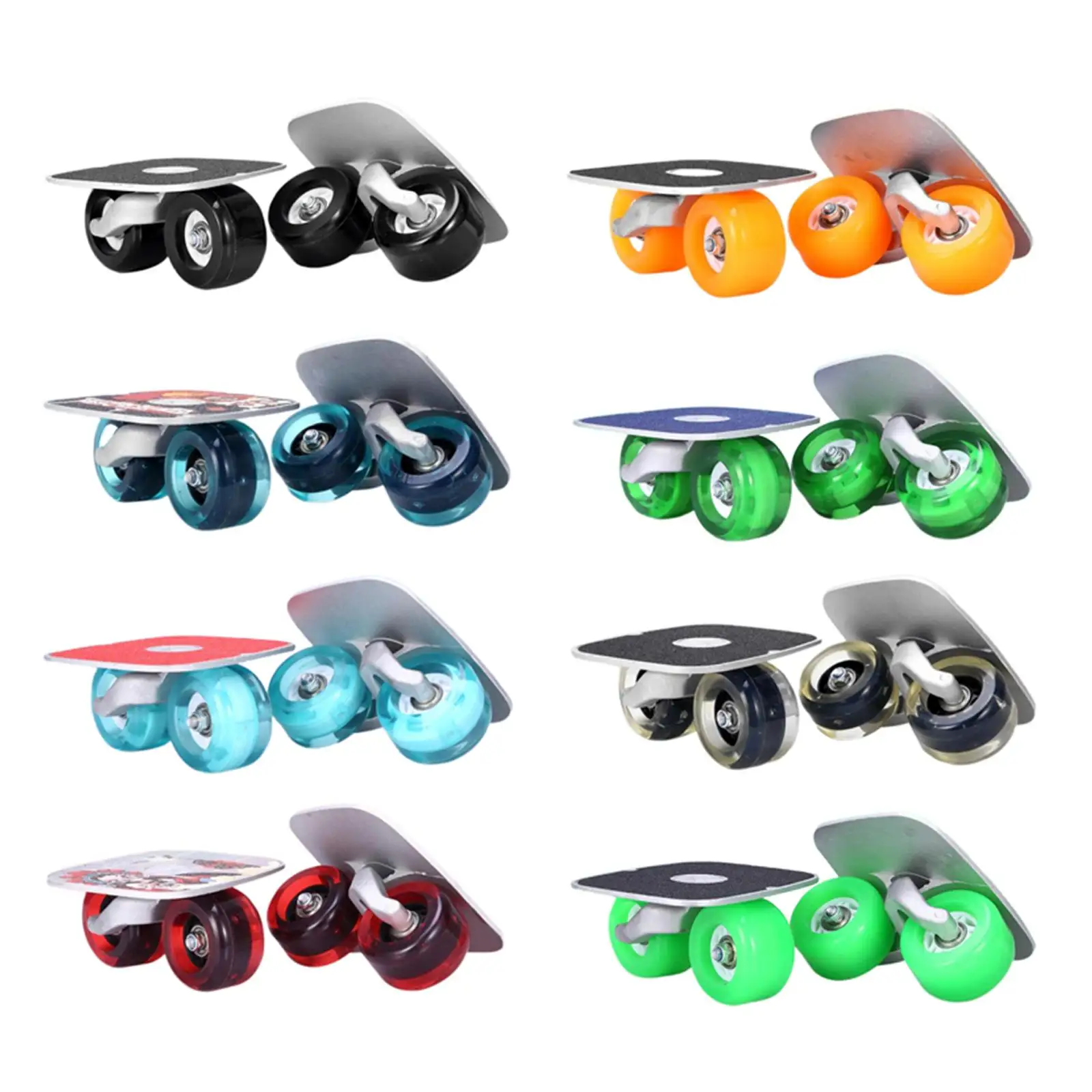 Portable-Roller-Road-Drift-Skates-Plate-Mini-Split-Skateboard-Shoese ...