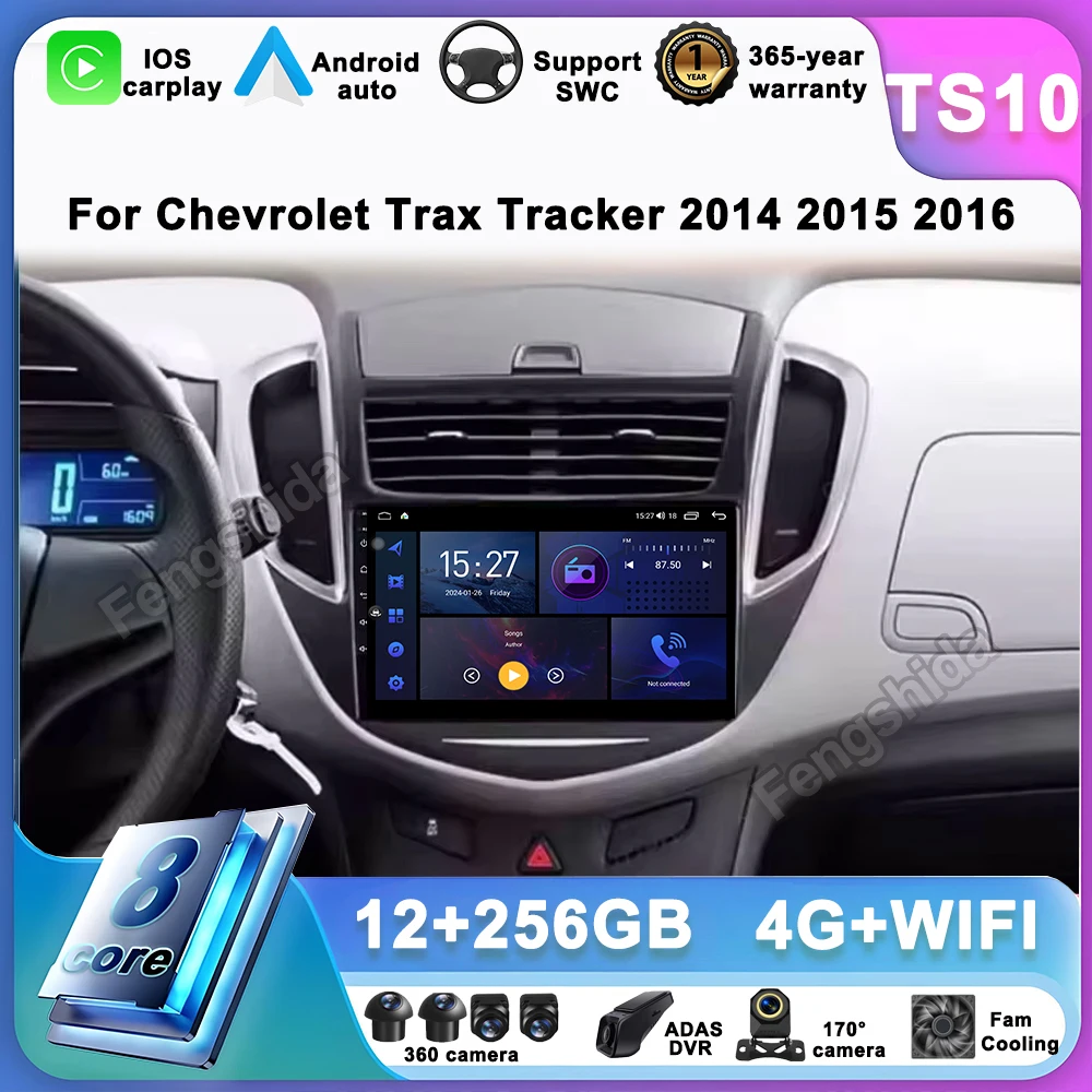 Wireless Carplay For Chevrolet Trax Tracker 2014 2015 2016 Intelligent ...