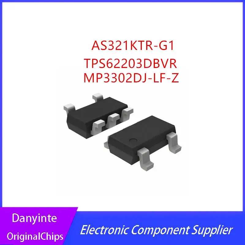 NEW 50PCS/LOT AS321KTR-G1 AS321 G6T E6T TPS62203 TPS62203DBVR PHN ...