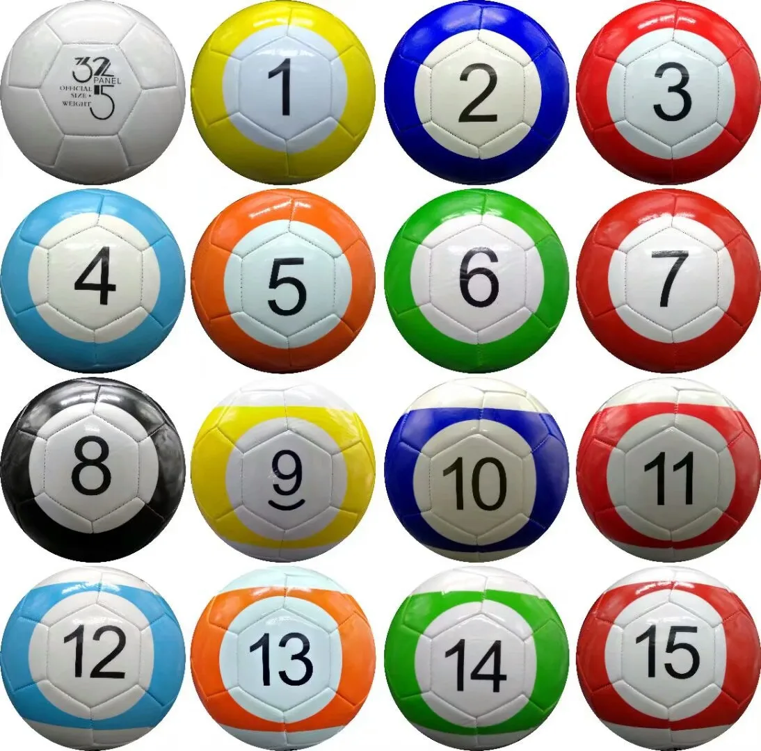 3# 4# 5#16 Pieces Gaint Snook Ball Snooker Football for Snookball game ...