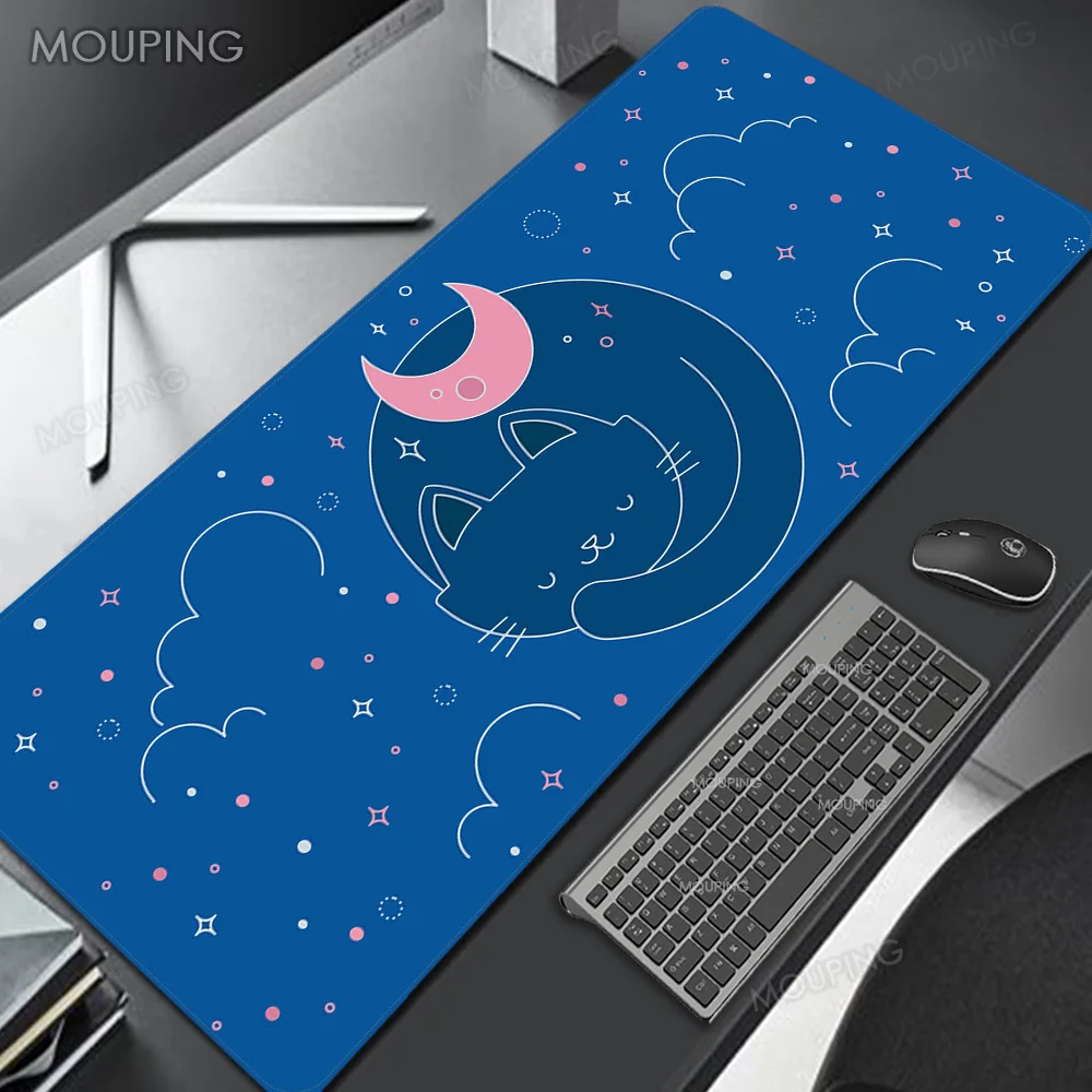 Cat-Kawaii-Cute-Mouse-Pad-Pink-Anime-Desk-Mat-Gaming-Laptops-Office ...