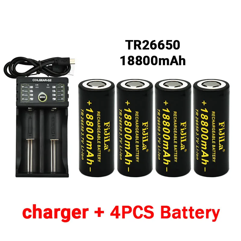 26650-3-7-V-18800mAh-Batterie-hohe-Kapazit-t-50a-Power-Batterie-Lithium ...